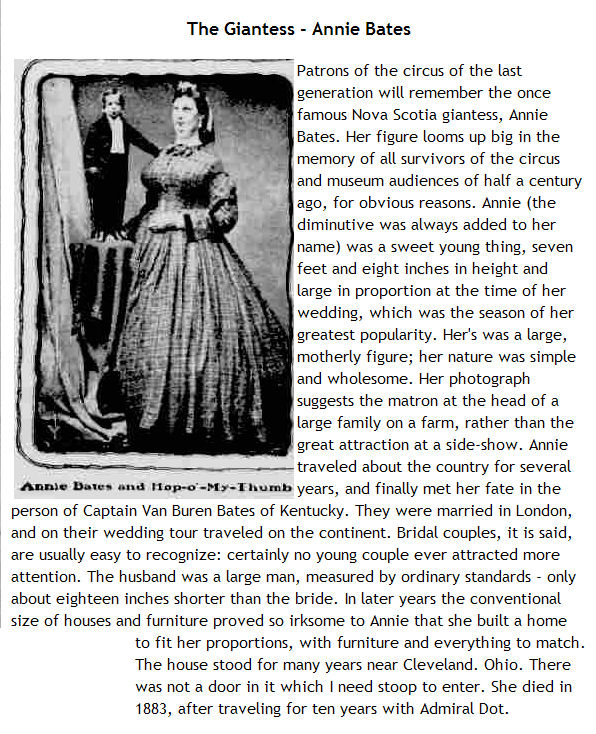 Anna Haining Swan The Tallest Woman